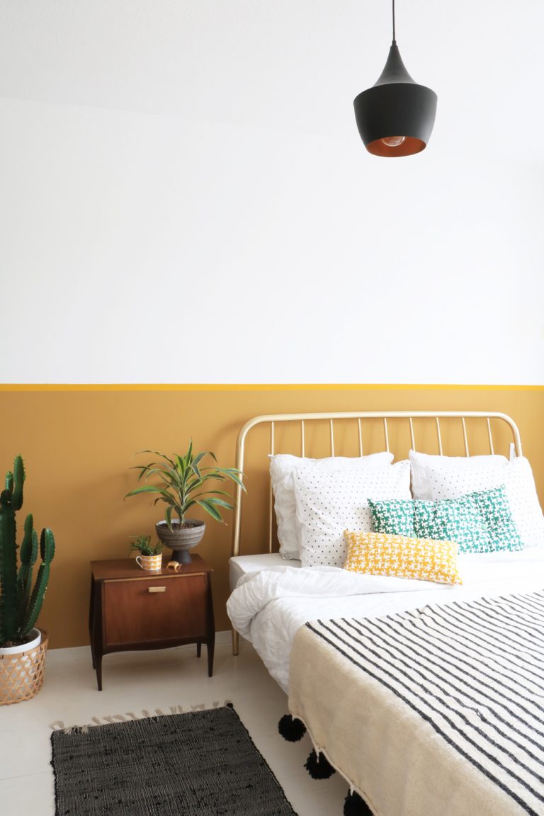 A golden bed by Made.com - Enter My Attic