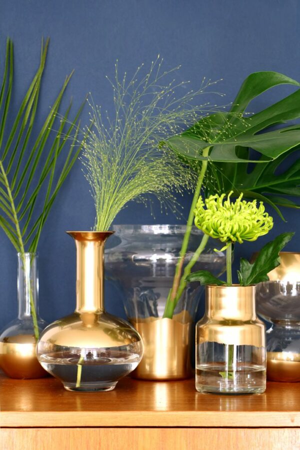 Diy Golden Vases - Enter My Attic