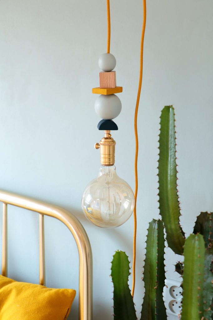 DIY Geo Lamp - Enter My Attic