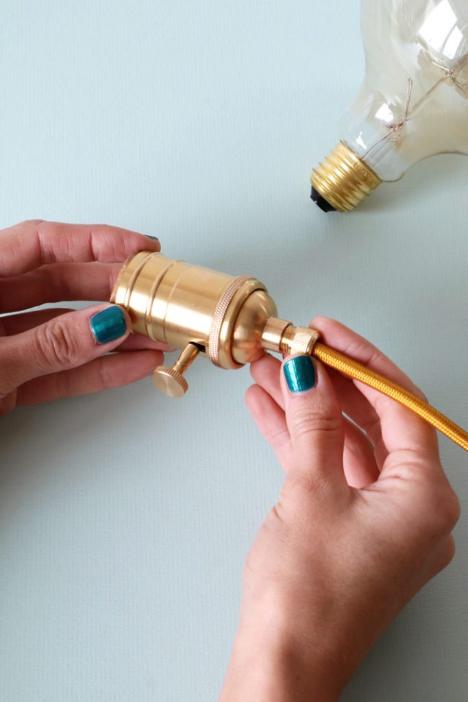 DIY Geo Lamp - Enter My Attic